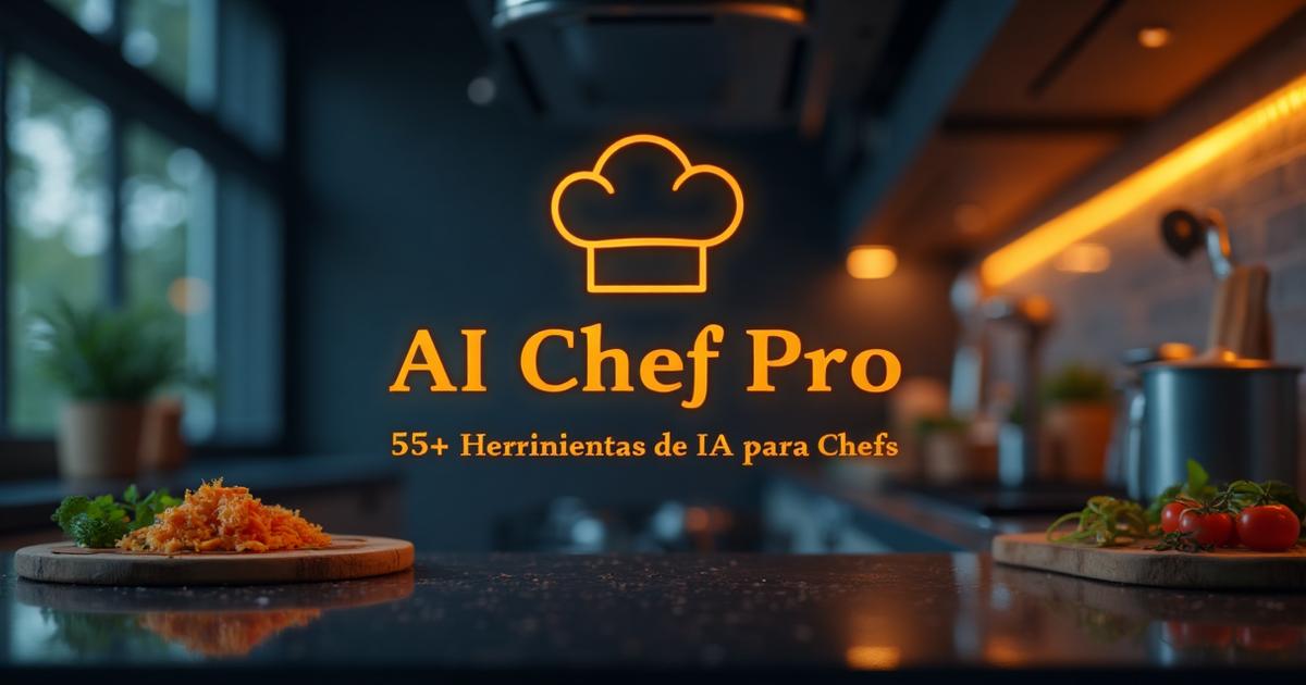 AI Chef Pro - 55+ Herramientas de IA para Chefs | Suite Culinaria